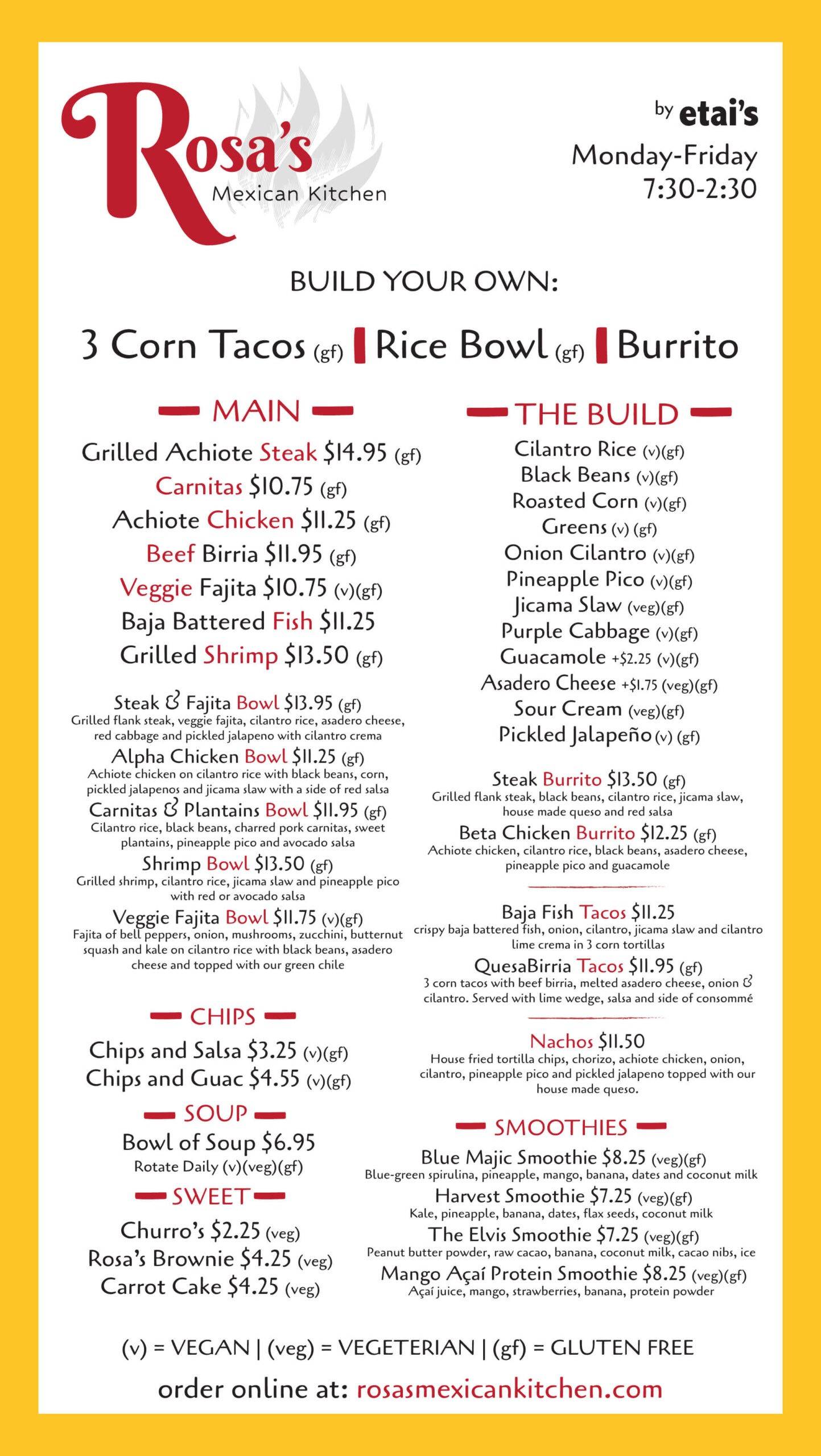 Rosa’s Mexican Kitchen