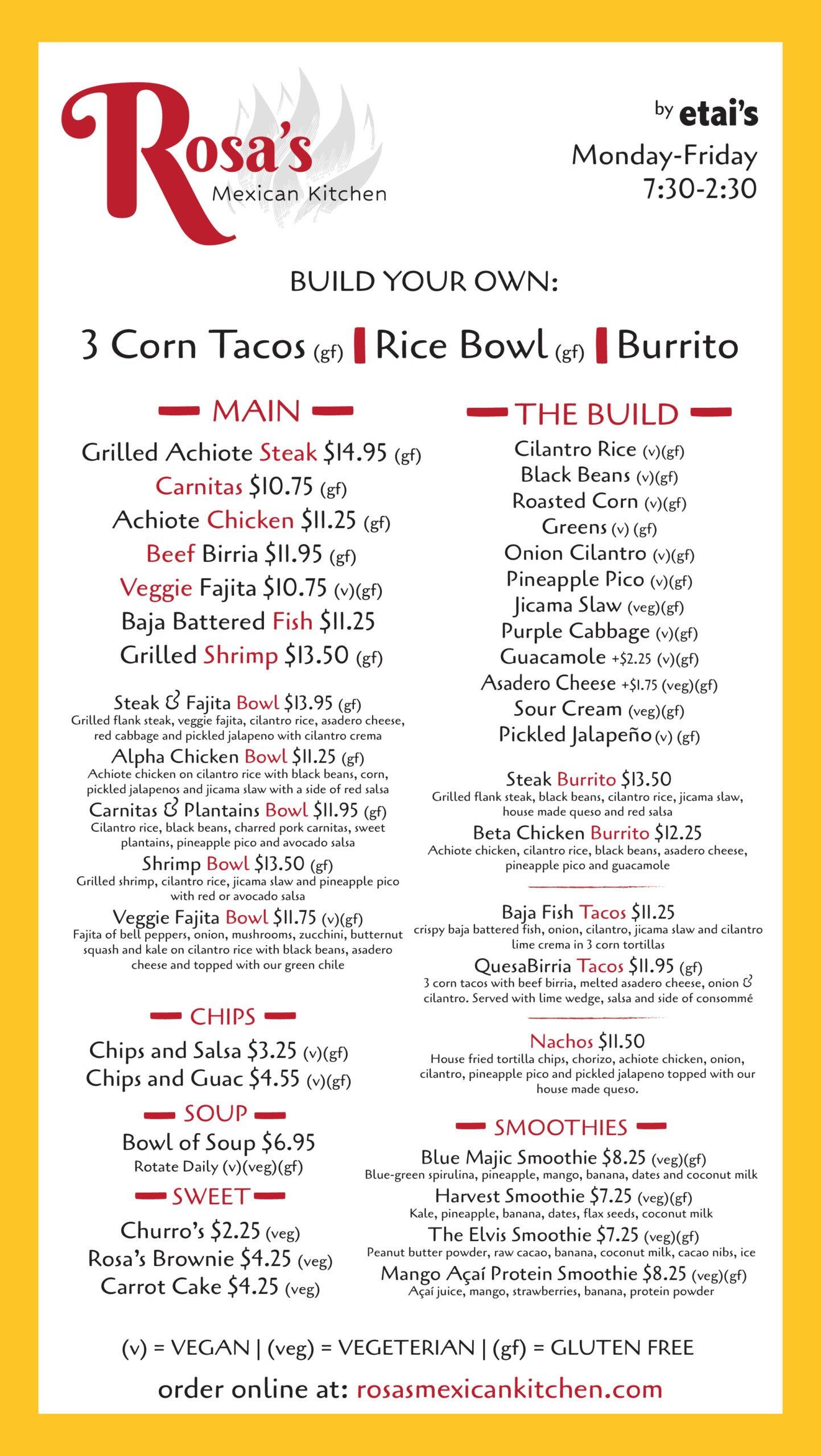 Rosa’s Mexican Kitchen