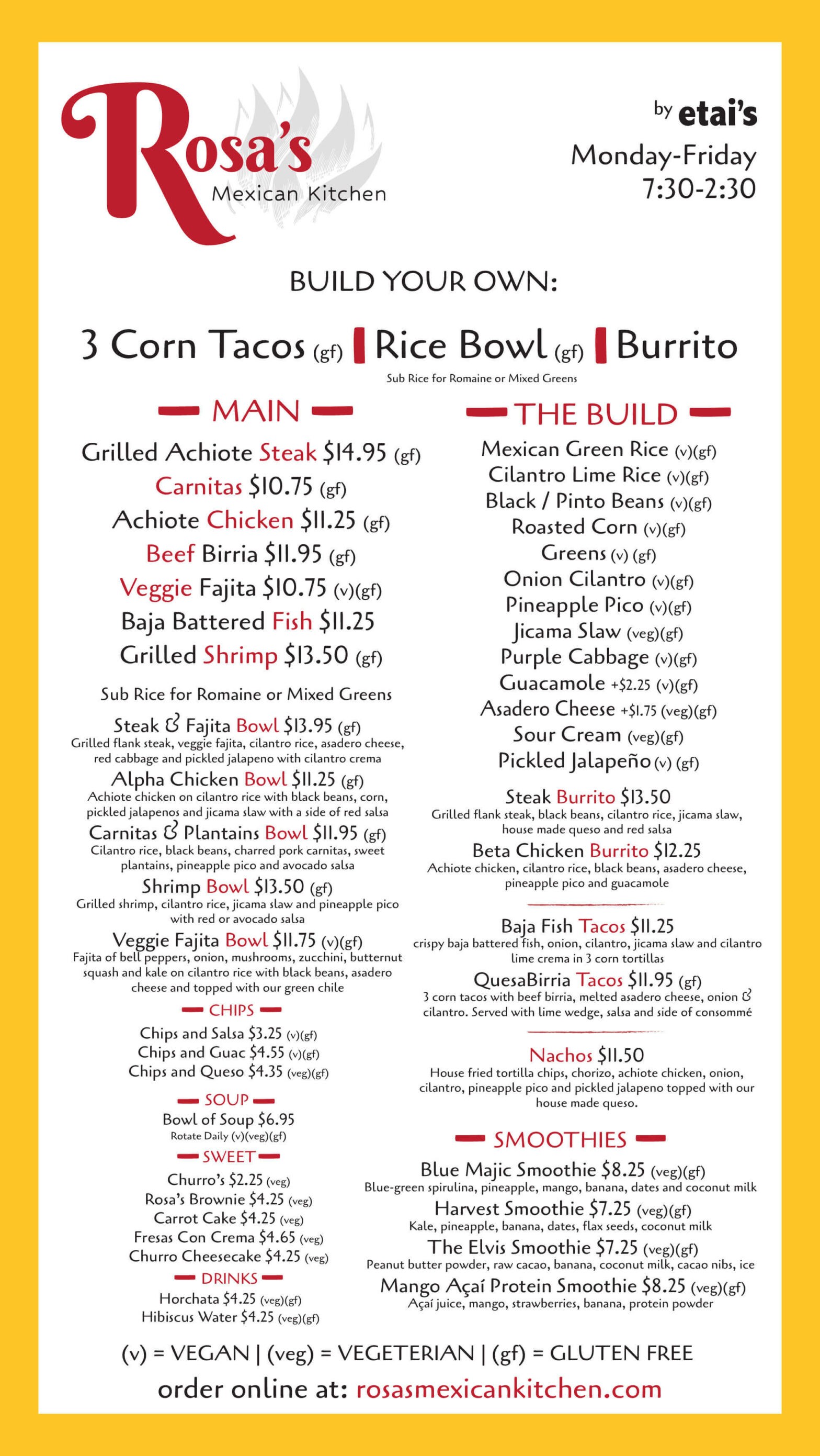 Rosa’s Mexican Kitchen